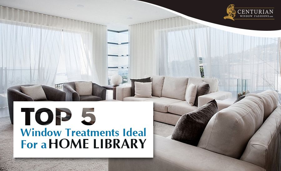 The Best Window Treatments for Your Home Library