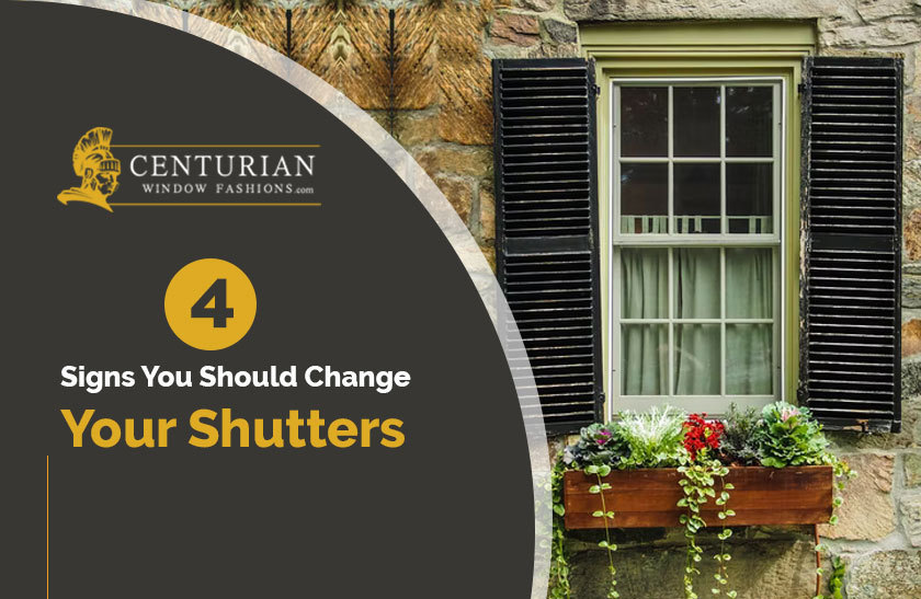 4 Signs You Should Replace Your Window Shutters | Mississauga | Vaughan