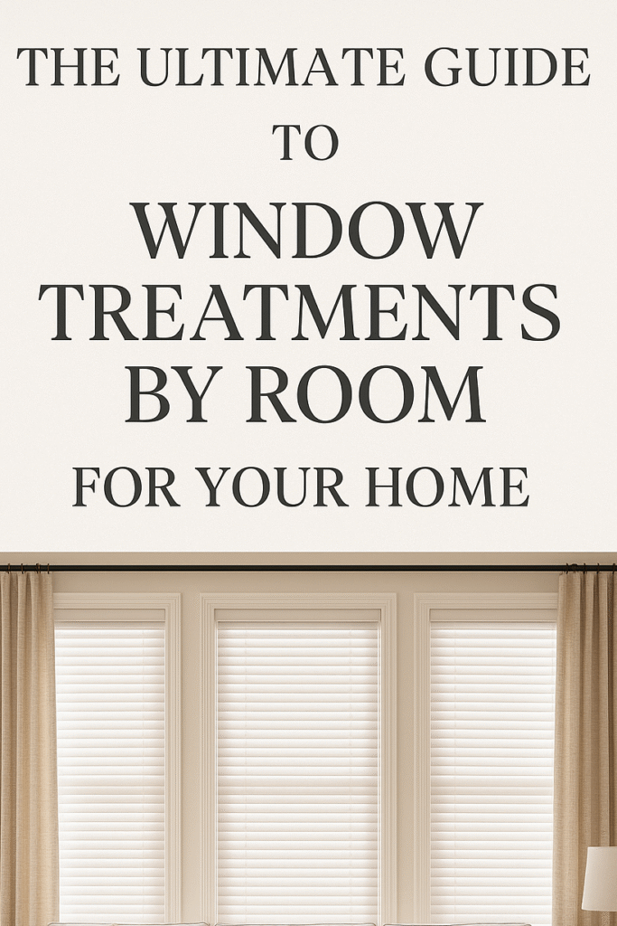 The Ultimate Guide to Window Treatments by Room for Your Home ...